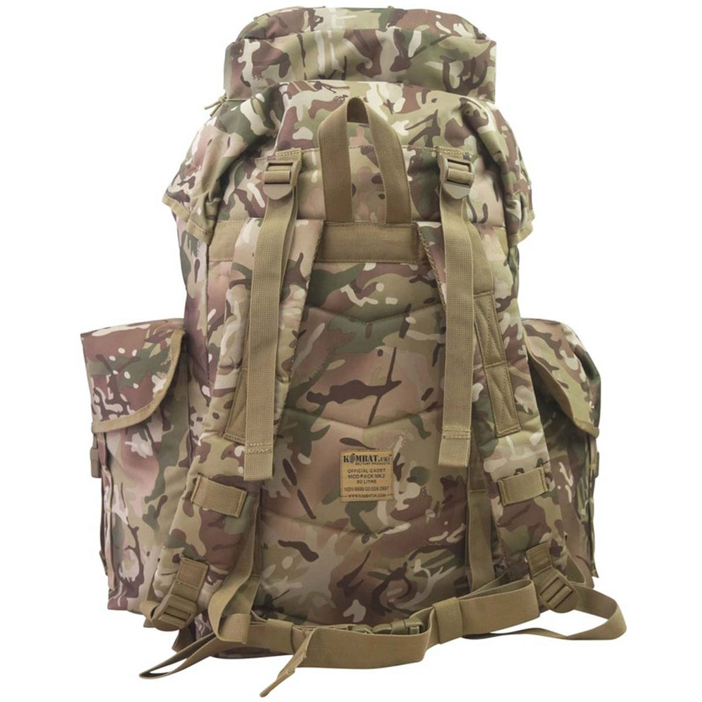 Kombat Official Cadet MOD Pack MK2 50L BTP Camo - Free Delivery | Military Kit