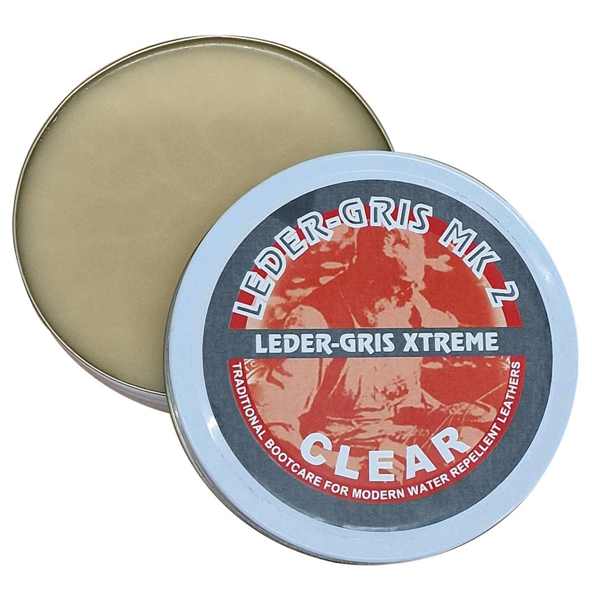Altberg Leder Gris Xtreme Clear Boot Wax Oil - 80g Tin | Military Kit