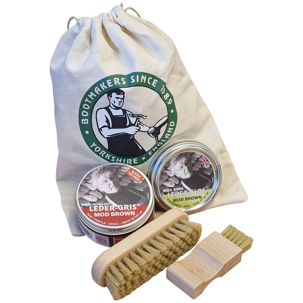 Altberg Military Boot Care Kit Brown - Free Delivery | Military Kit