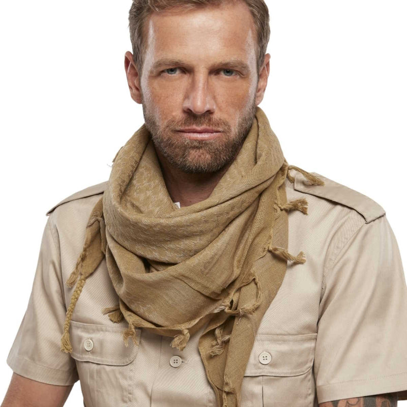 Brandit Shemagh Head Scarf Camel - Free Delivery | Military Kit