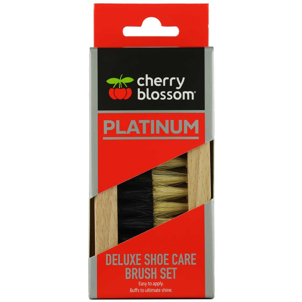 Cherry Blossom Deluxe Shoe Care Brush Set - Free Delivery | Military Kit