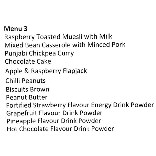 British Army 24H General Purpose Ration Pack - Menu 3 | Military Kit