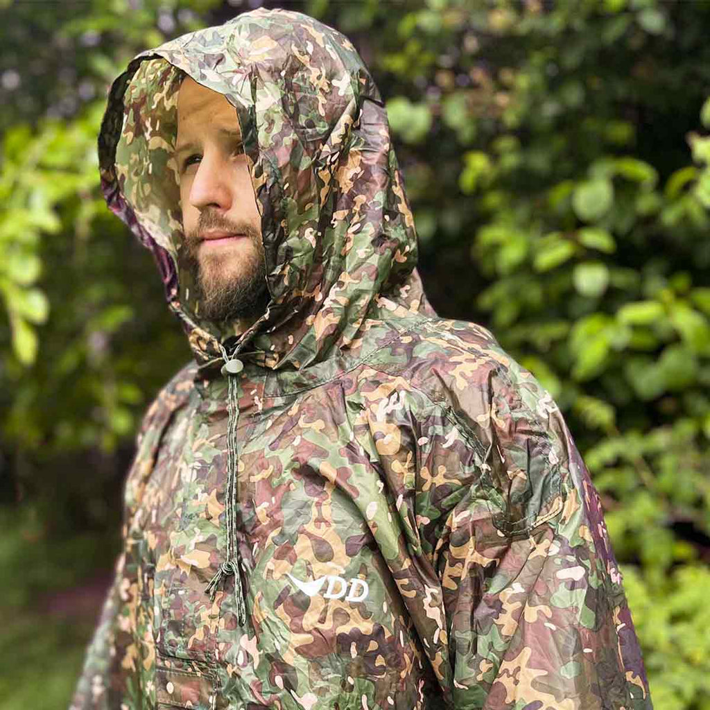 DD Hammocks Waterproof Poncho Tarp Multicam Camo - 2.5m x 1.4m ...