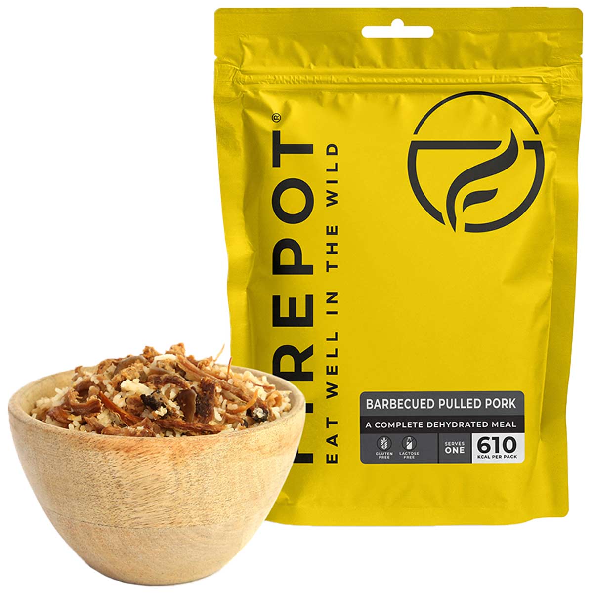 Firepot Dehydrated Meal Barbecued Pulled Pork | Military Kit