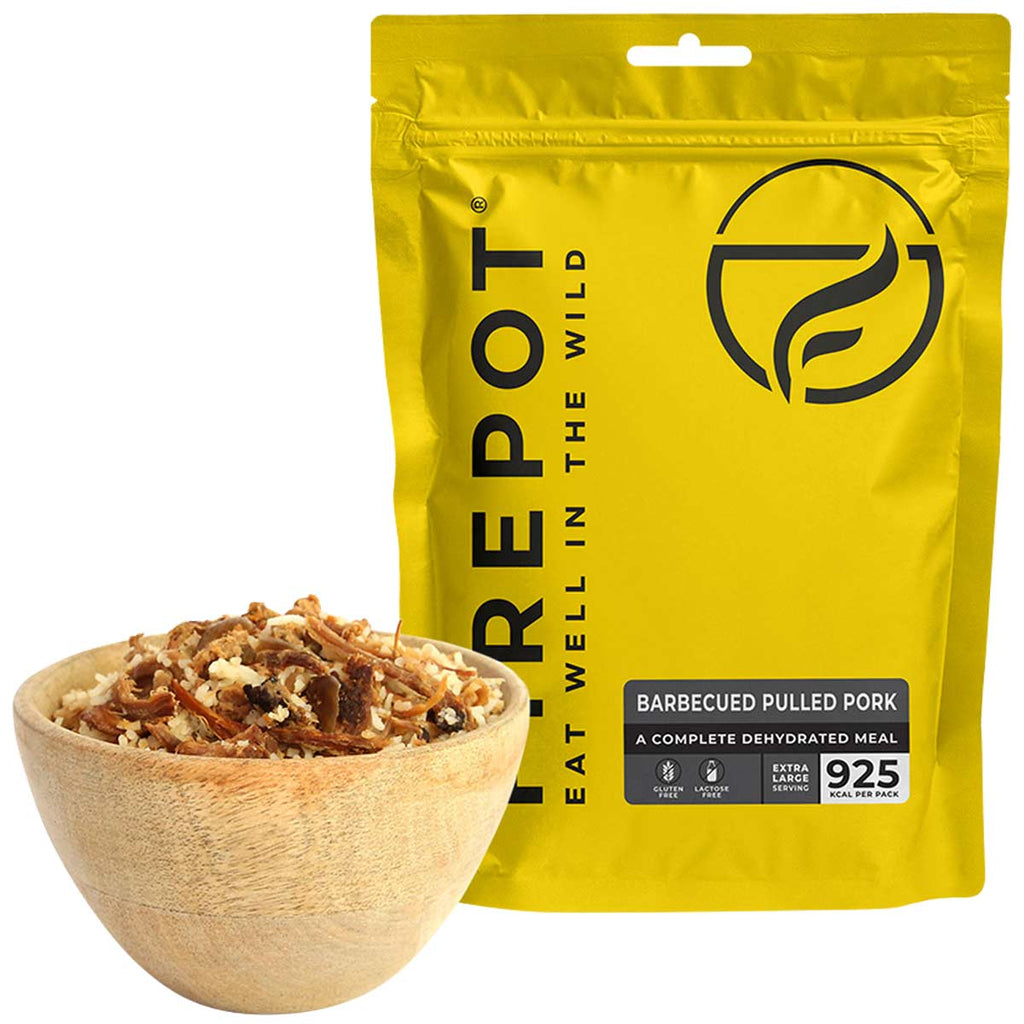 Firepot Dehydrated Meal Barbecued Pulled Pork | Military Kit