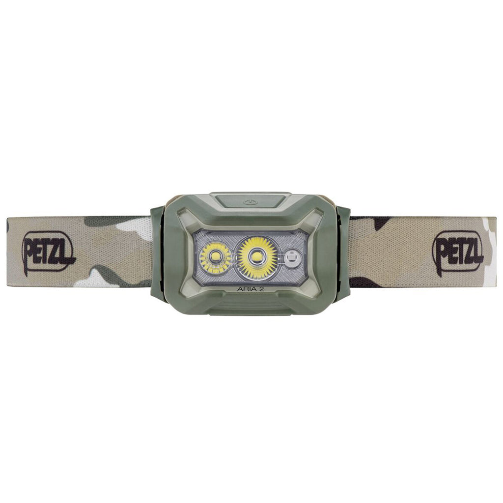 Petzl Aria 2 RGB Headlamp Camouflage - Free Delivery | Military Kit