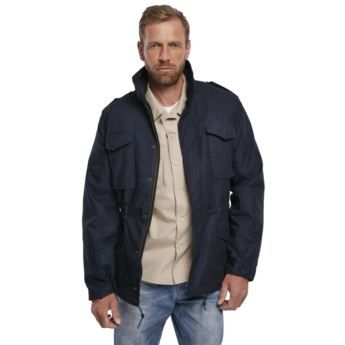 Brandit M-65 Classic Field Jacket Navy Blue - Free Delivery