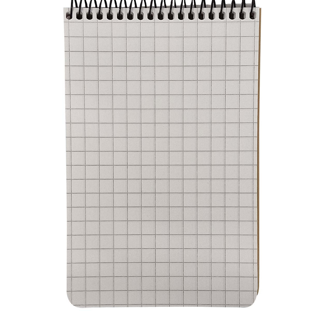 Modestone Top Spiral Waterproof Notepad 3 3/4" x 5 13/16" Tan ...