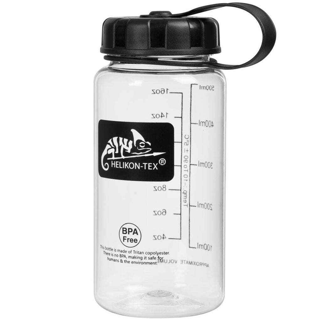 Helikon Outdoor Water Bottle 550ml Clear - Free Delivery | Military Kit