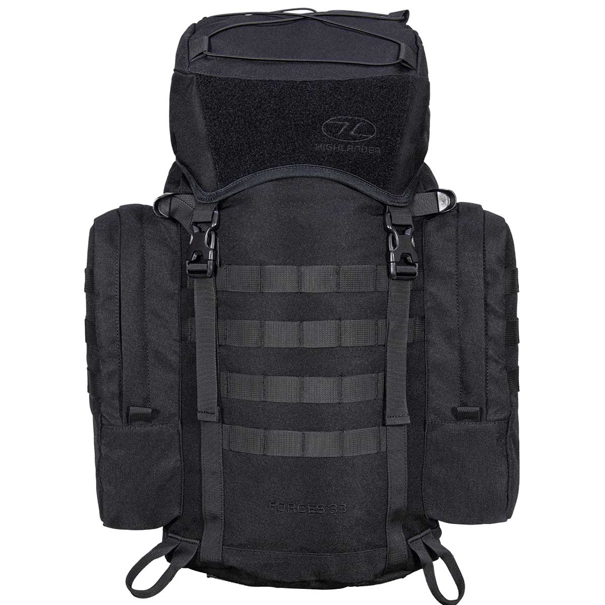 Highlander Forces Elite Pack 33L Black - Free Delivery | Military Kit