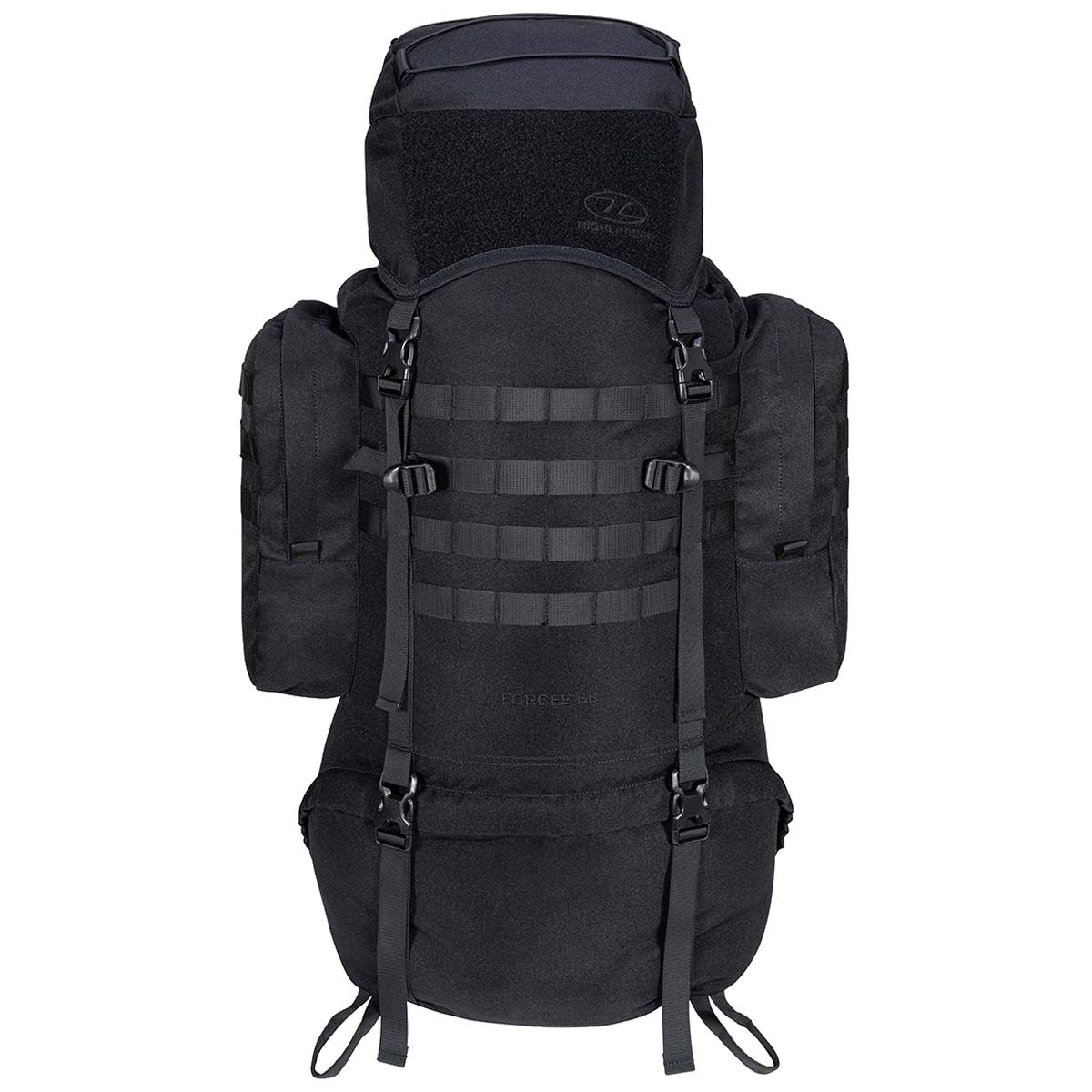Highlander Forces Elite Pack 66L Black - Free Delivery | Military Kit