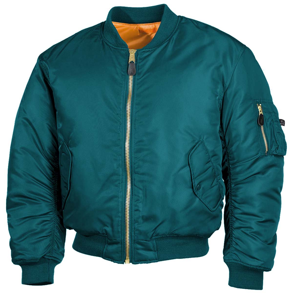MFH US MA1 Bomber Flight Jacket Blue - Free Delivery | Military Kit