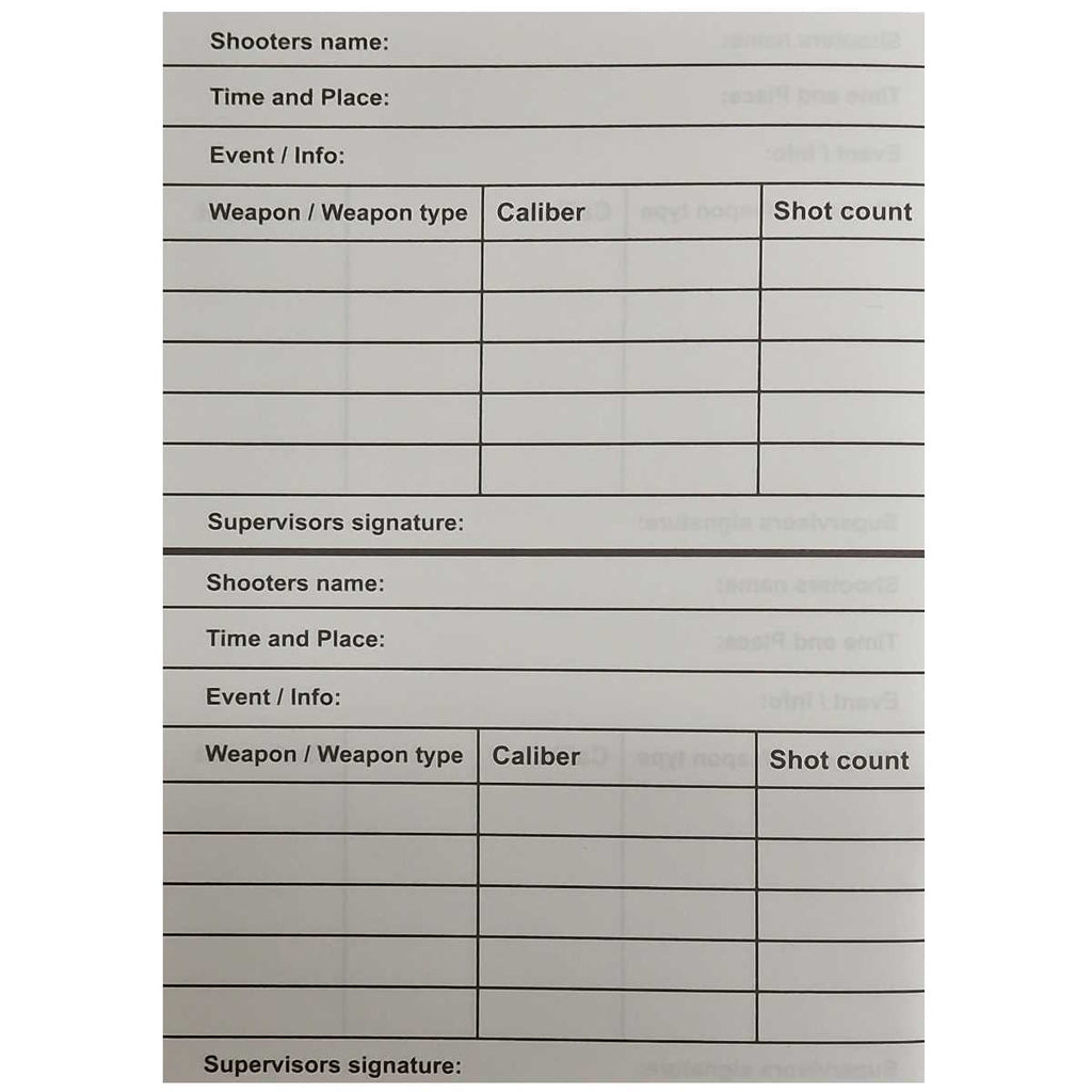 Modestone Shooters Waterproof Logbook A6 Tan | Military Kit