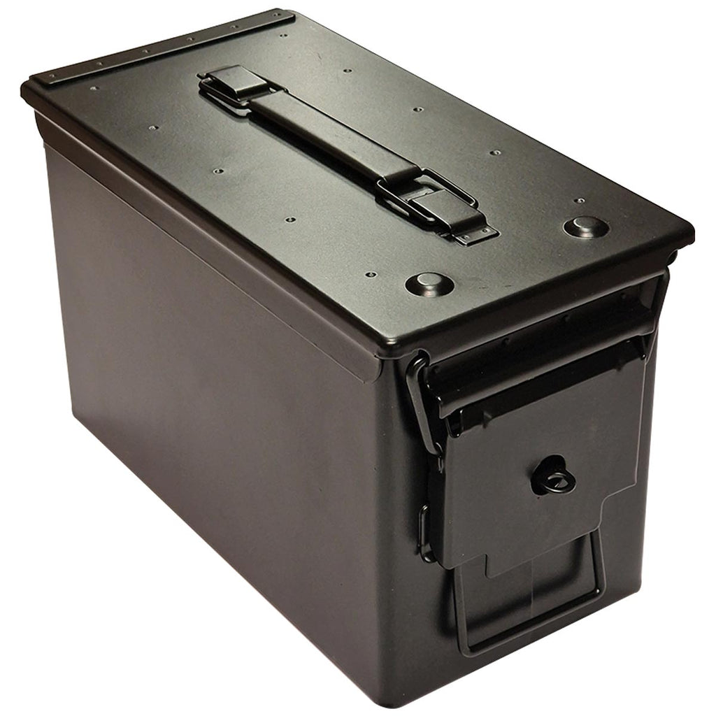 NATO M2A1 50 Cal Steel Ammo Box Black - Free Delivery | Military Kit