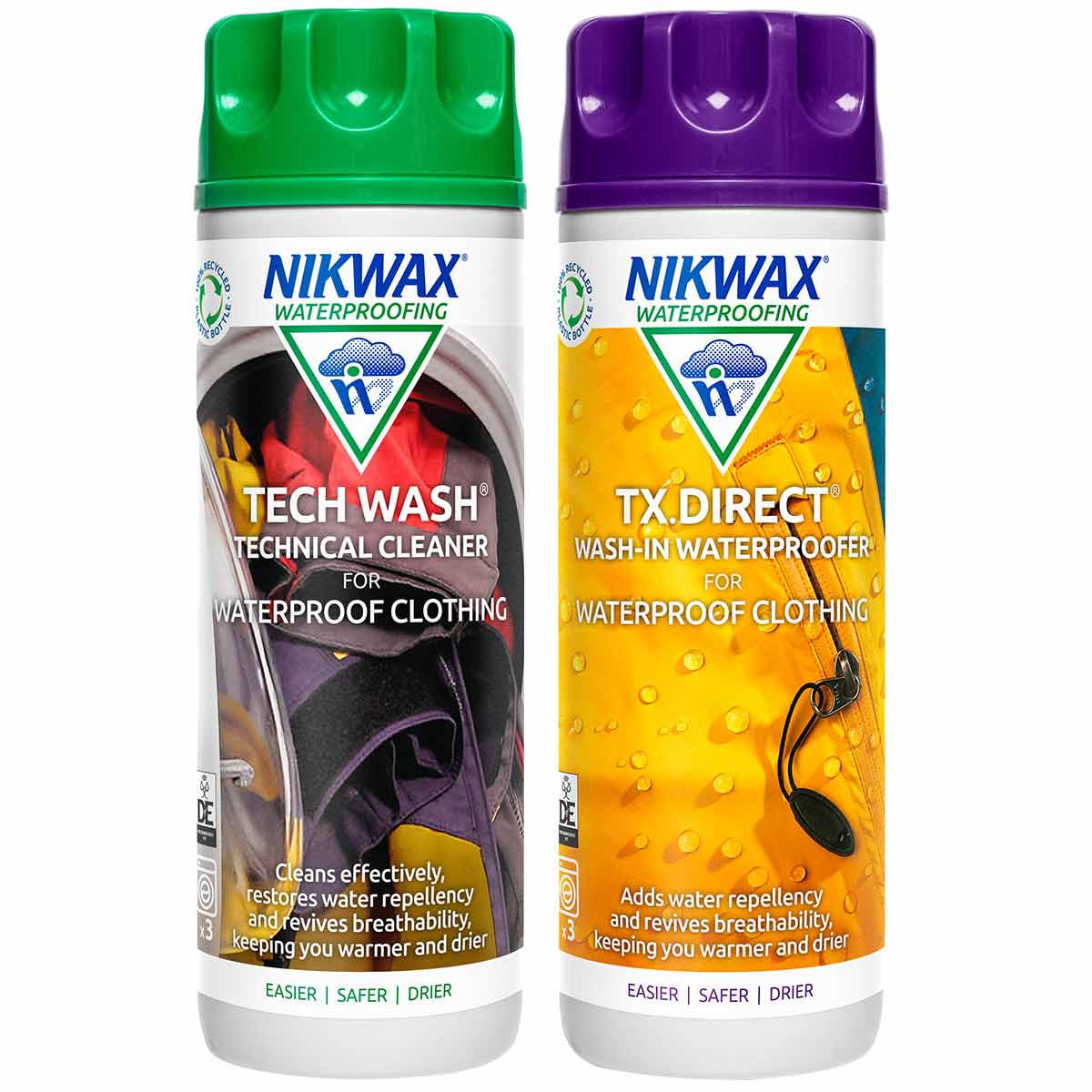 Nikwax Tech Wash & TX.Direct Wash-In Care System 300ml | Military Kit
