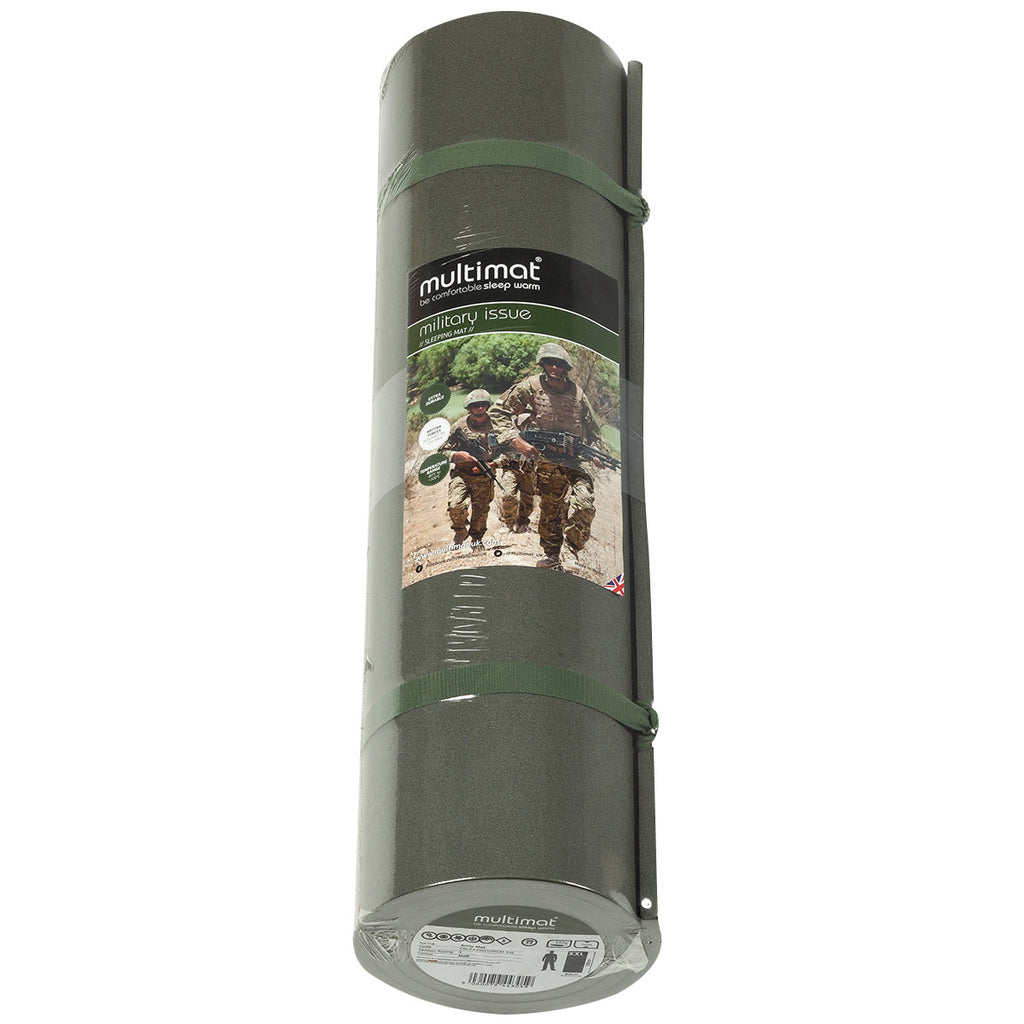 Multimat NATO Mat 10 XXL Camping Roll Mat MOD Green | Military Kit