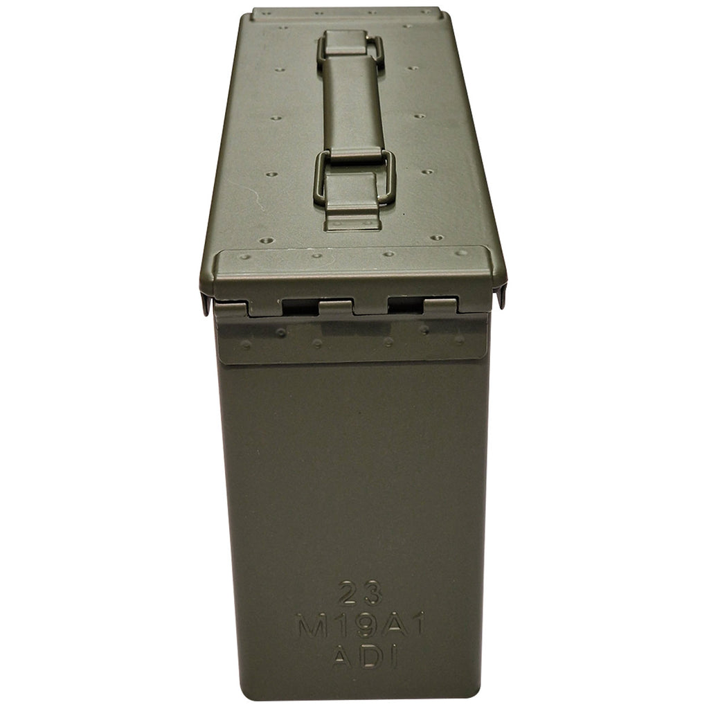 NATO M19A1 30 Cal Steel Ammo Box Olive Green - Free Delivery | Military Kit