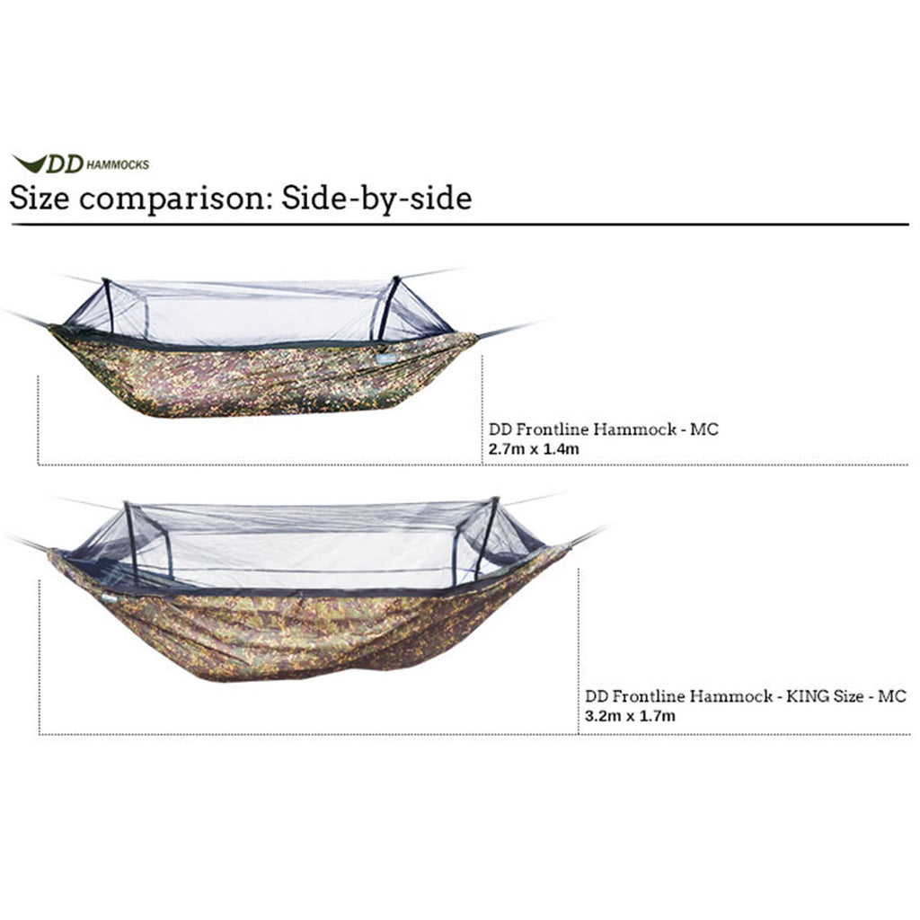 DD Hammocks Frontline Hammock King Size Multicam | Military Kit
