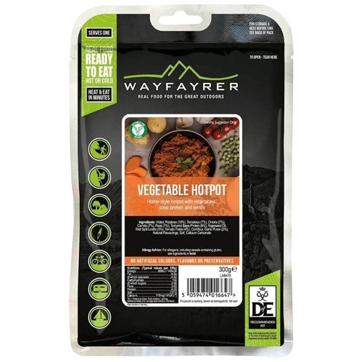 Wayfayrer Ready to Eat Meal Vegetable Hot Pot | Military Kit