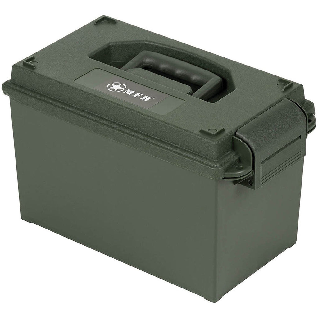 MFH US Plastic 50 Cal Ammo Box Olive - Free Delivery | Military Kit