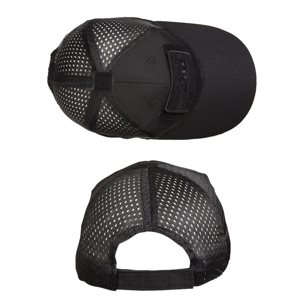 Mil-Tec Black Mesh Baseball Cap One-Size | Military Kit