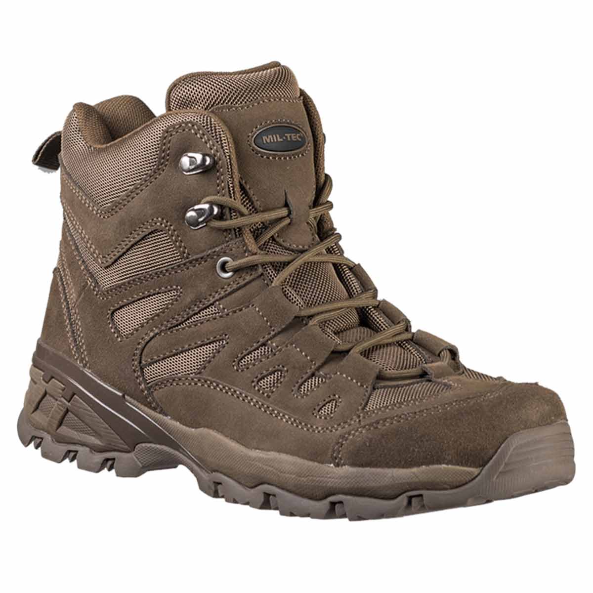 Mil-Tec Lightweight Tactical Squad Boots Brown | Military Kit