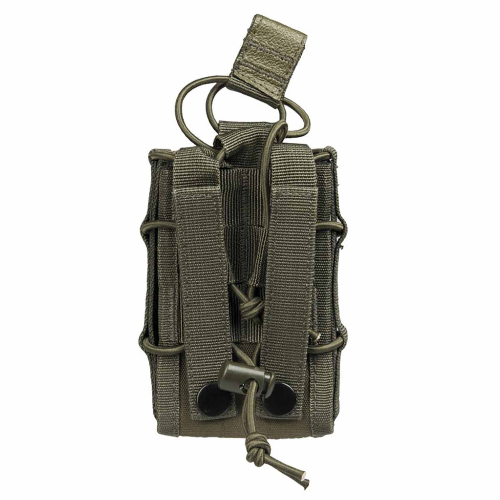Mil-Tec Open Top Single Mag Pouch MOLLE Olive Green | Military Kit