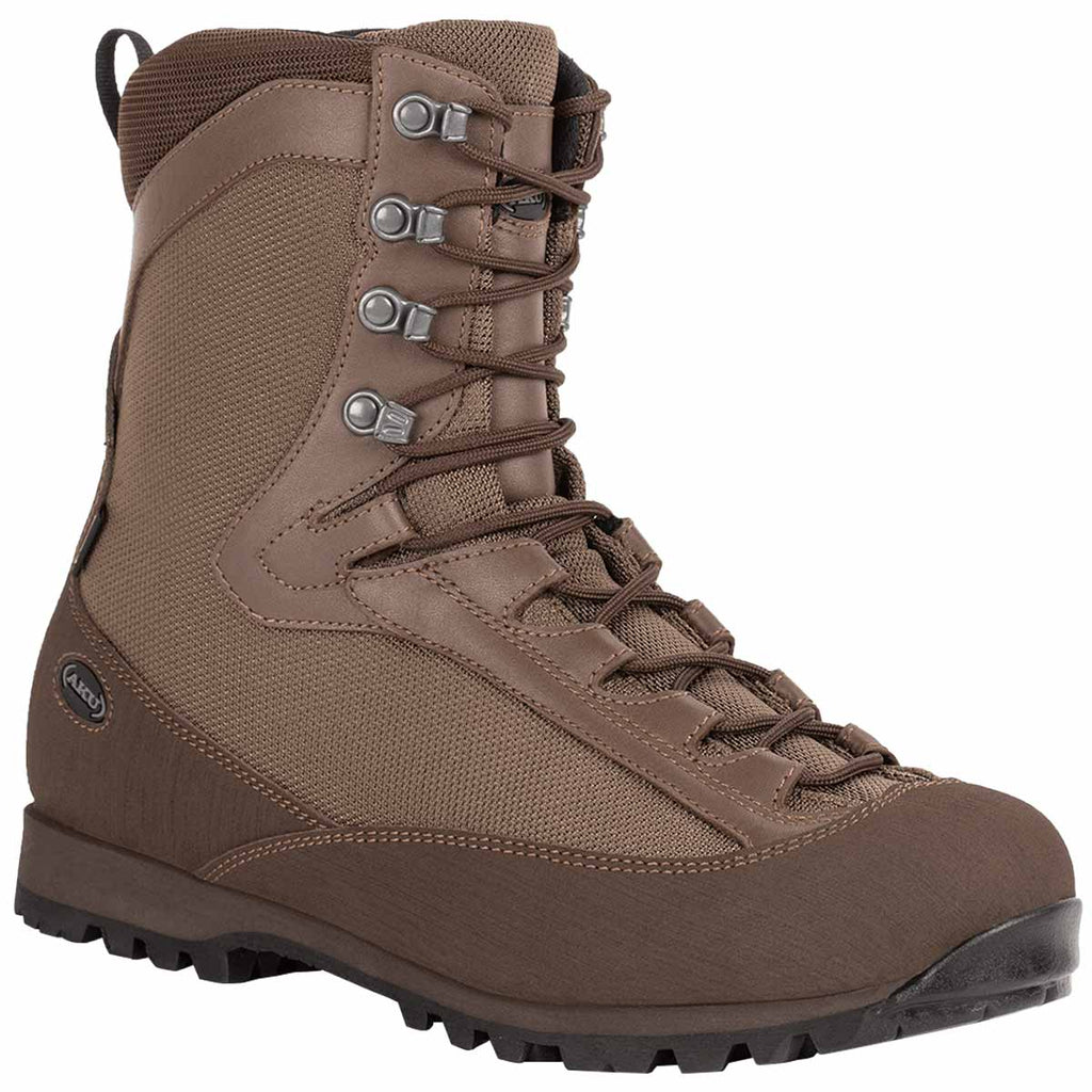 AKU Pilgrim HL GTX Combat Boot Brown - Free Delivery | Military Kit