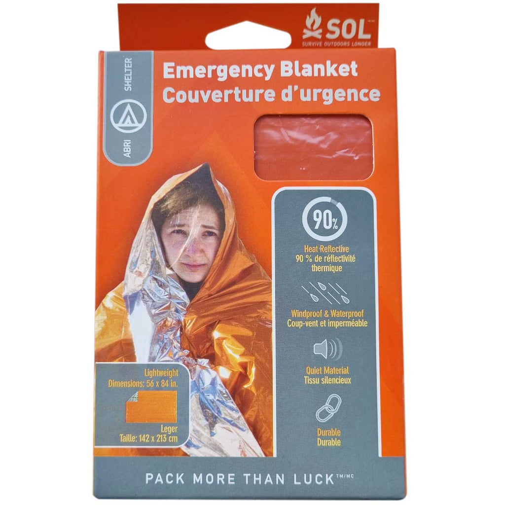 SOL Emergency Survival Blanket - Free UK Delivery | Military Kit