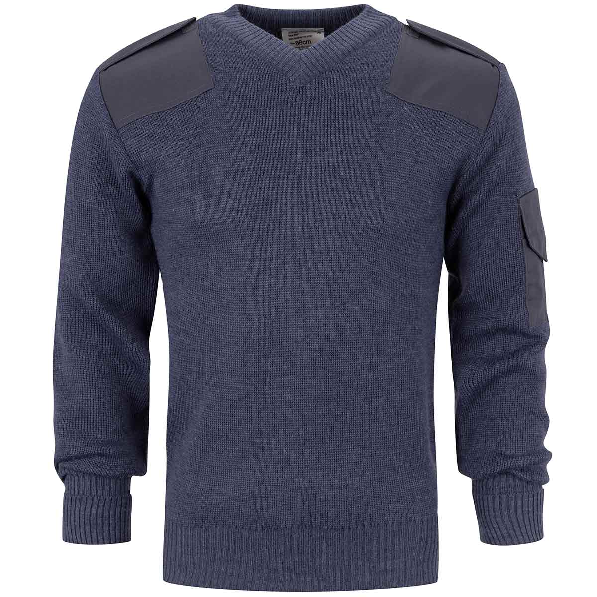 RAF Blue Wool V-Neck Jumper Grade 1 | Military Kit