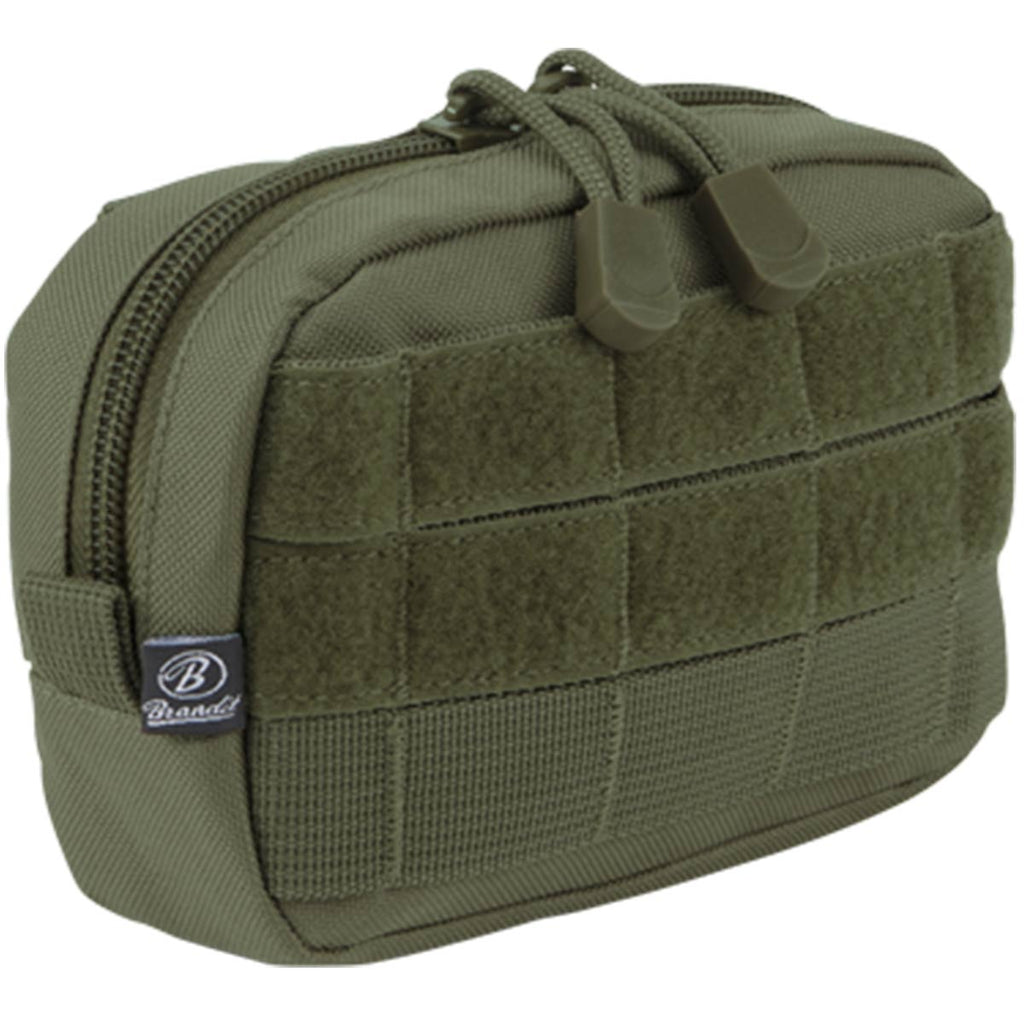Brandit Compact MOLLE Utility Pouch Olive | Military Kit