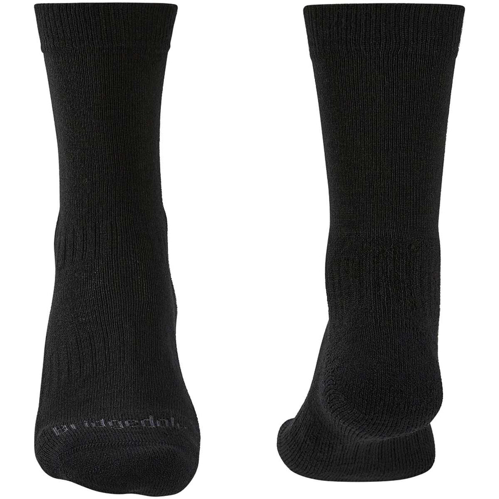 Bridgedale Mens Hike Lightweight Merino Boot Sock Black | Military Kit