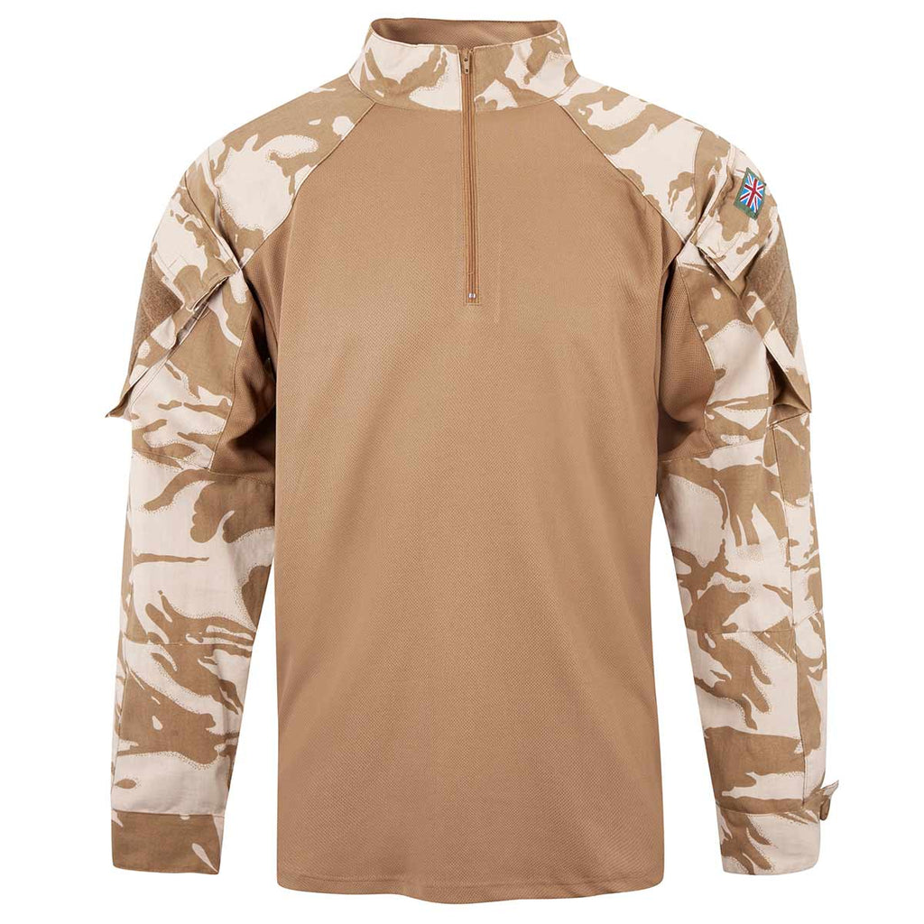 British Army Desert Camo UBACS Shirt - Free UK Delivery