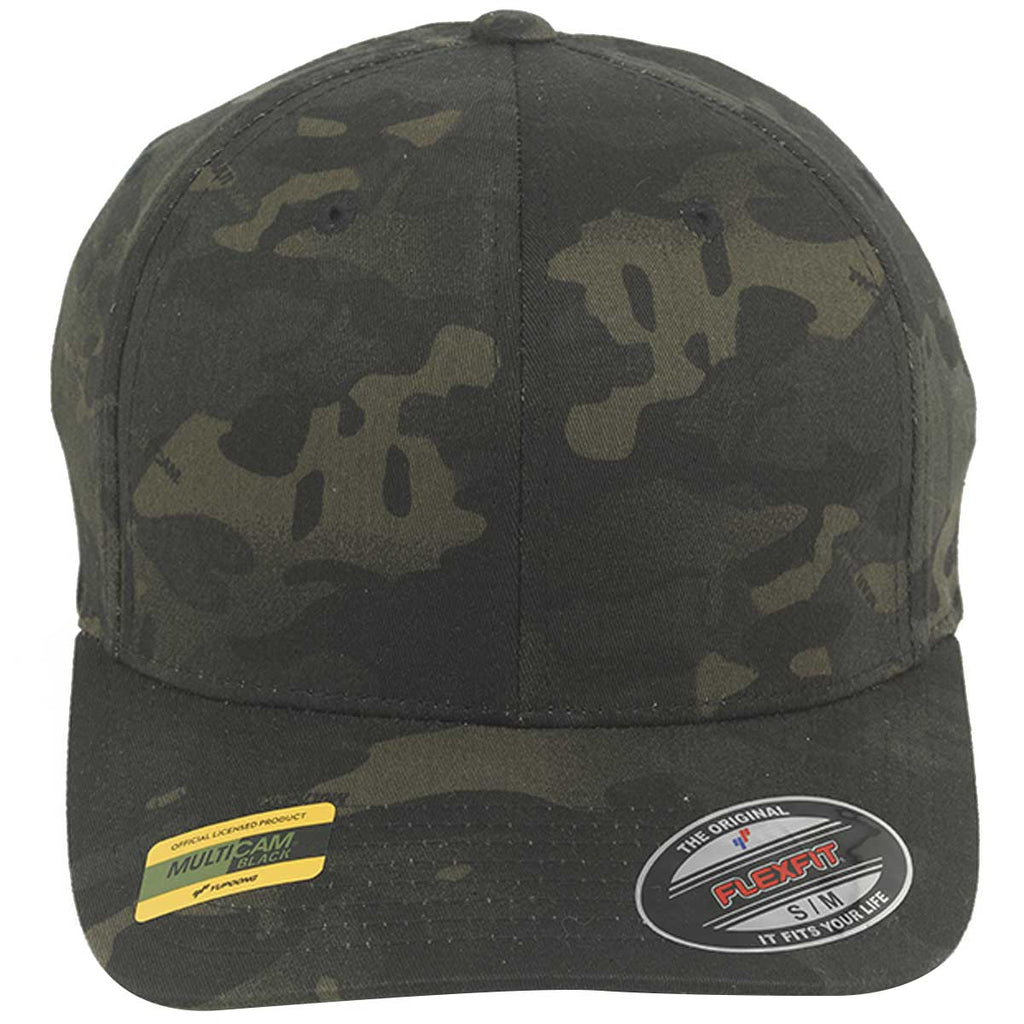 Flexfit Cap Crye Multicam Black - Free Delivery | Military Kit