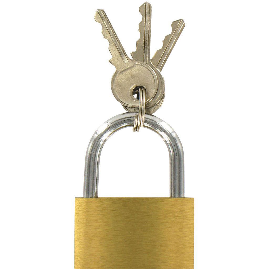 Highlander Brass Padlock with 3 Keys - Free UK Delivery | Military Kit