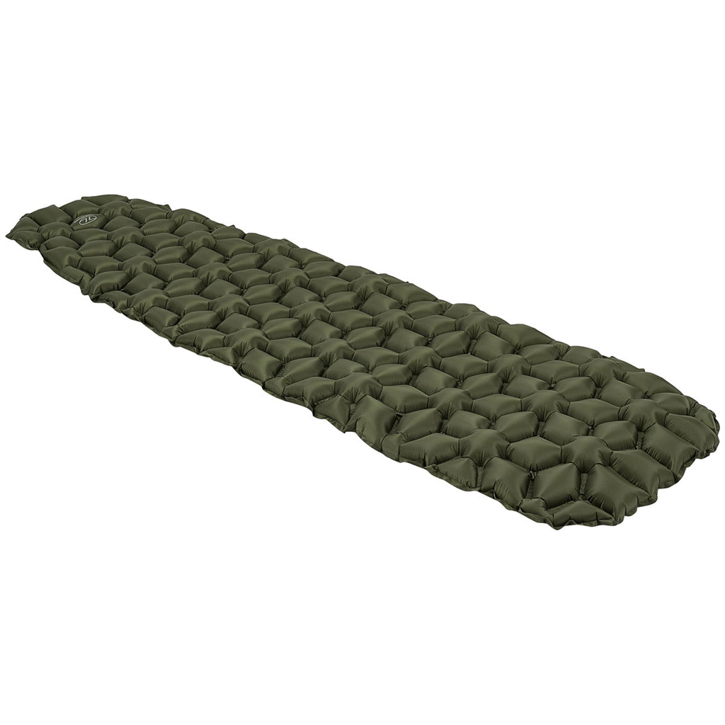 Highlander NAP-PAK Inflatable Sleeping Mat Olive Green | Military Kit