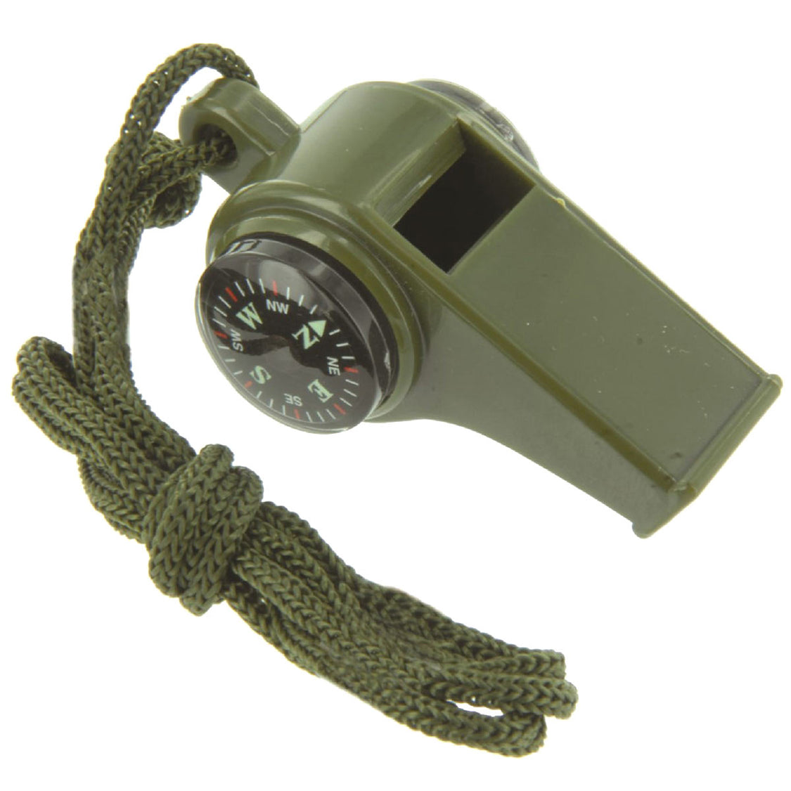 Highlander Survival Ranger Whistle with Thermometer + Compass