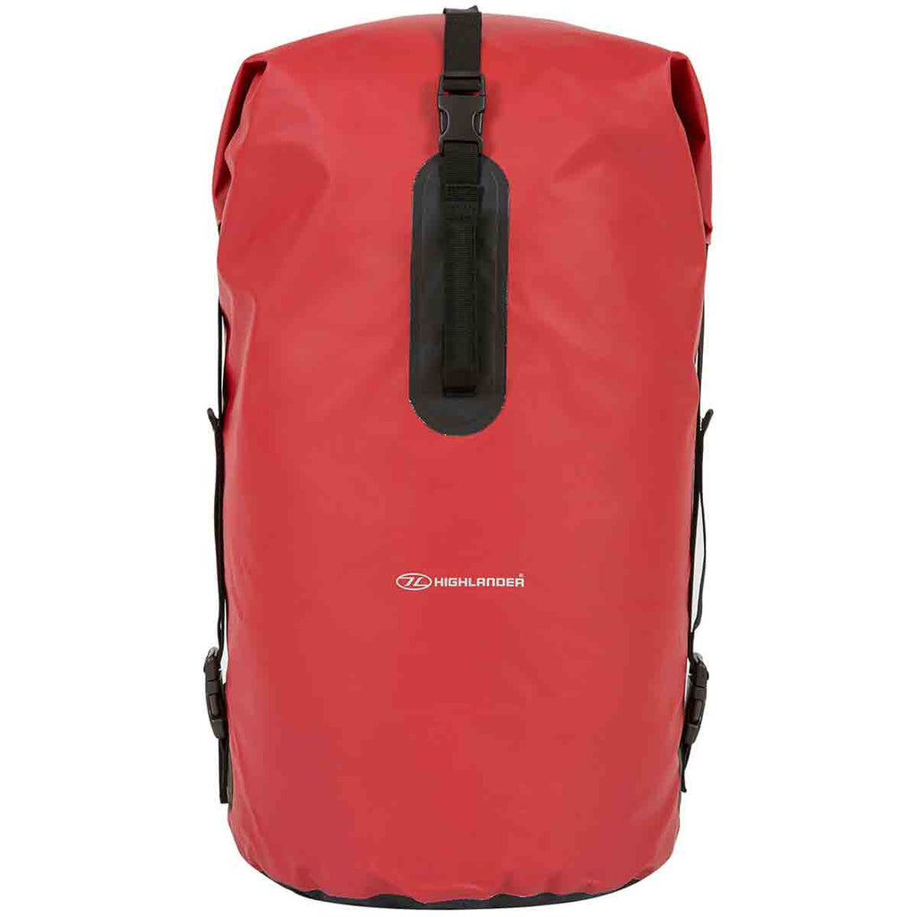 Highlander Troon 70L Waterproof Duffle Bag Red | Military Kit