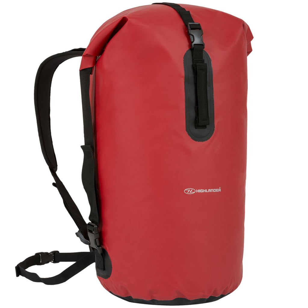 Highlander Troon 70L Waterproof Duffle Bag Red | Military Kit