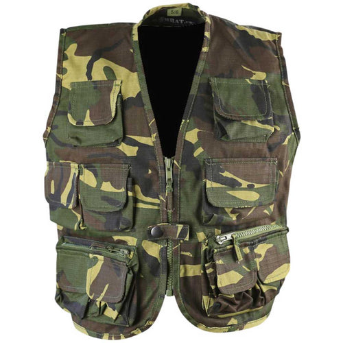 Kids Army Camo Tactical Vest British DPM - Free Delivery | Military Kit