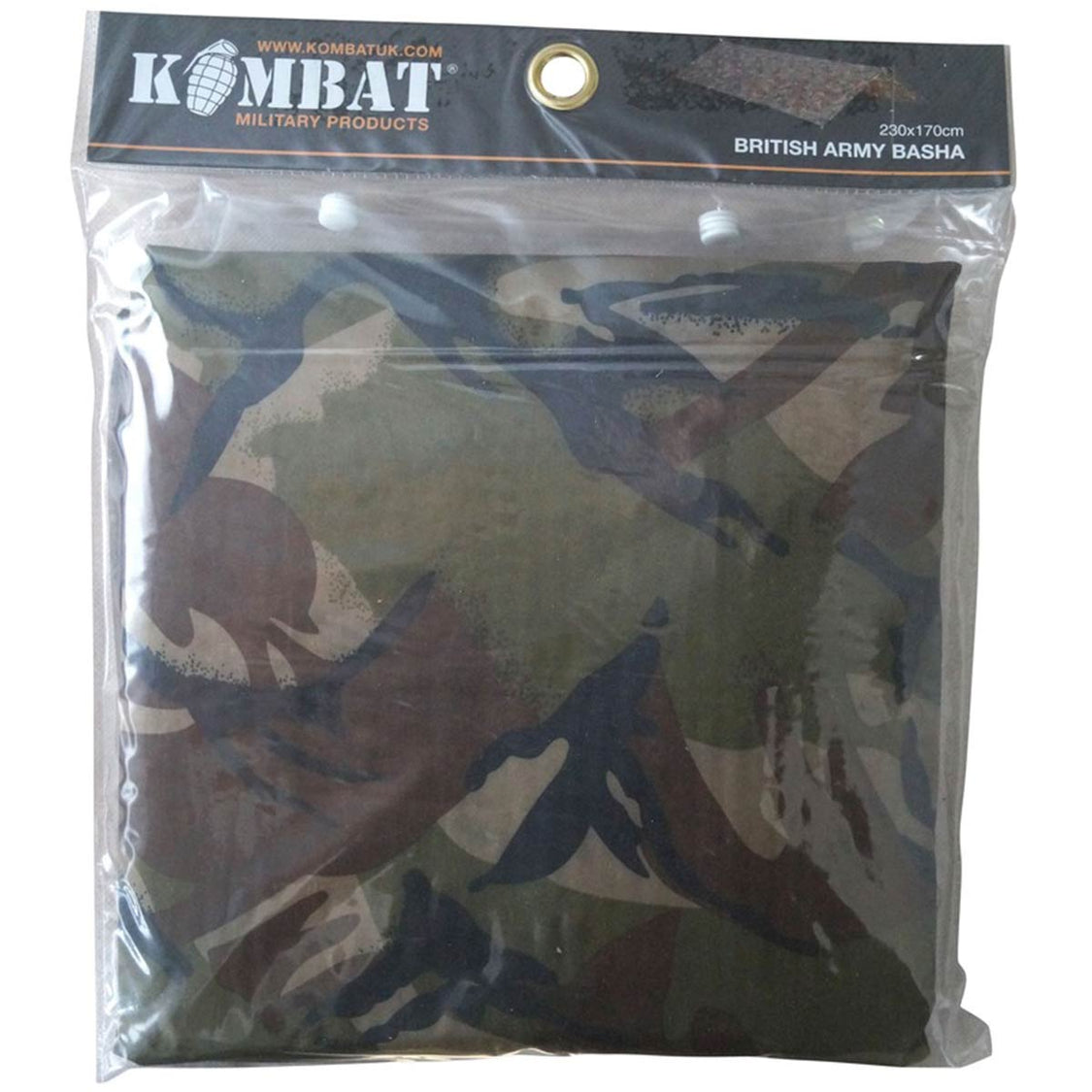 Kombat DPM Camo Basha Tarp Shelter 230cm x 170cm | Military Kit