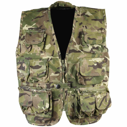 Kids Army Camo Tactical Vest - Free Delivery | Military Kit