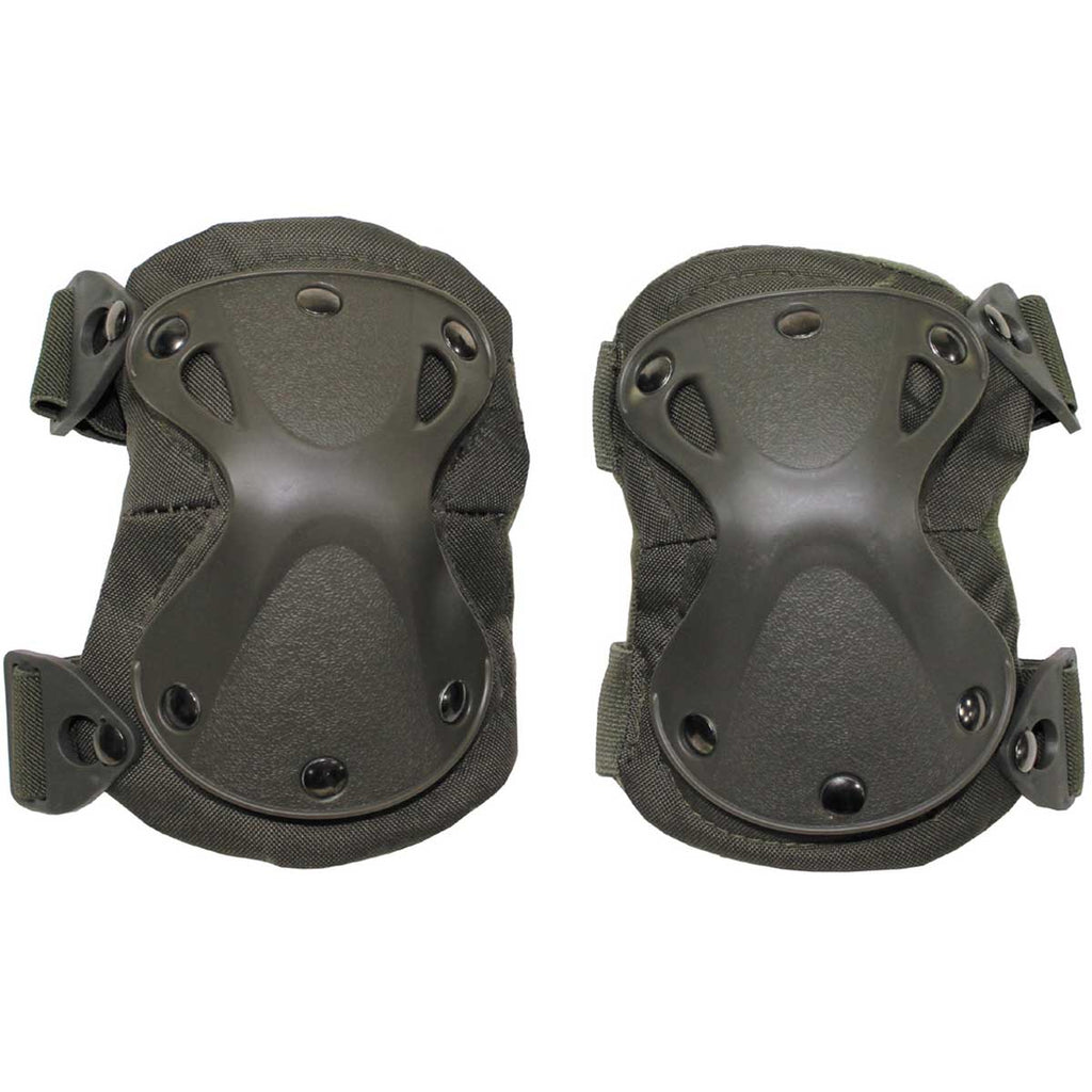 MFH Defence Protective Knee Pads Olive Green | Military Kit