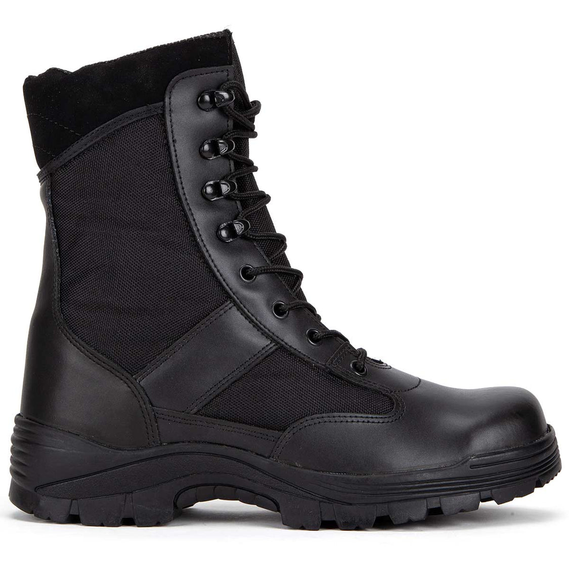 Mil-Tec Black Security Steel Toe Cap Boots | Military Kit