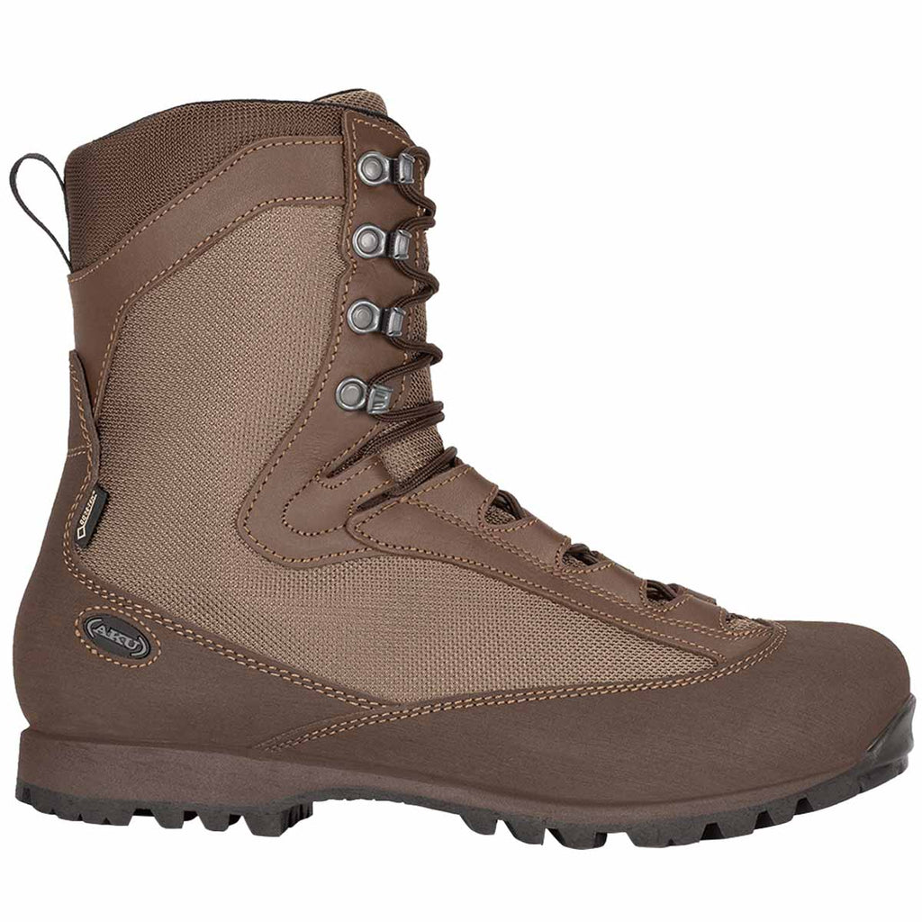 AKU Pilgrim HL GTX Combat Boot Brown - Free Delivery | Military Kit