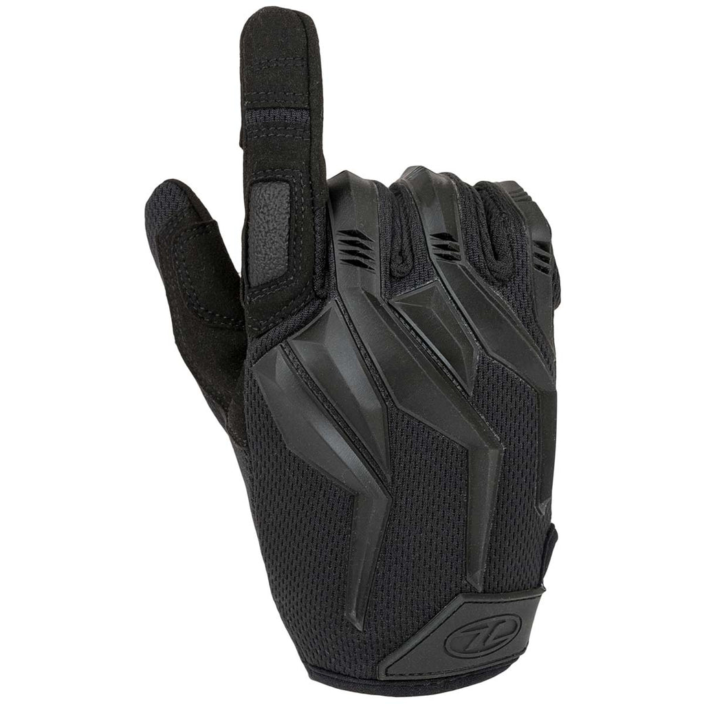 Highlander Raptor Gloves Black - Free Delivery | Military Kit