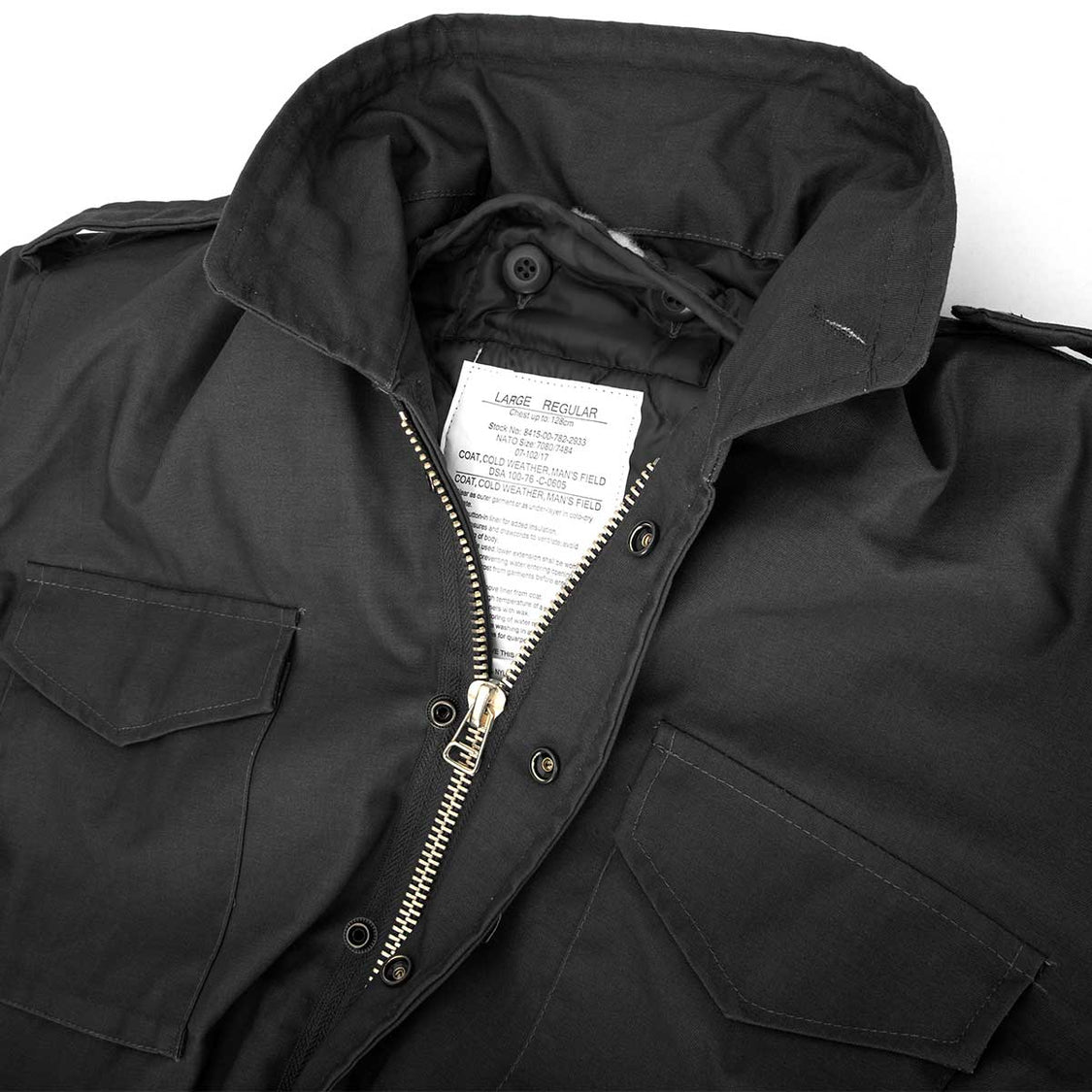 M65 Field Jacket Black with Liner - Free UK Delivery | Military Kit