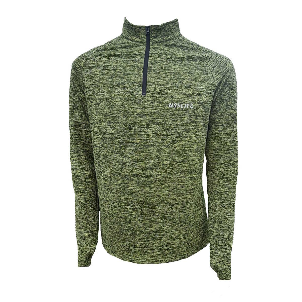 Ussen Baltic Norj Zipped Thermal Top Moss Green | Military Kit