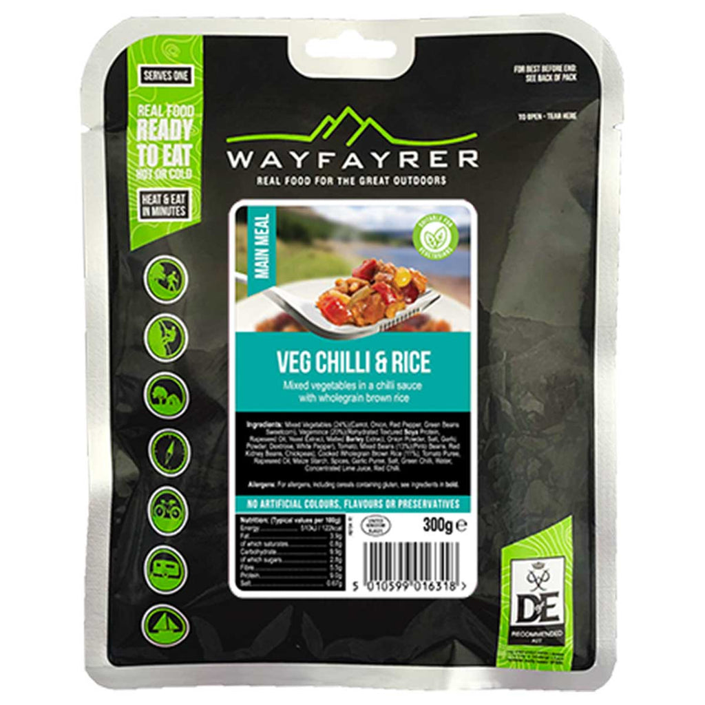 Wayfayrer Ready to Eat Meal Vegetable Chilli | Military Kit